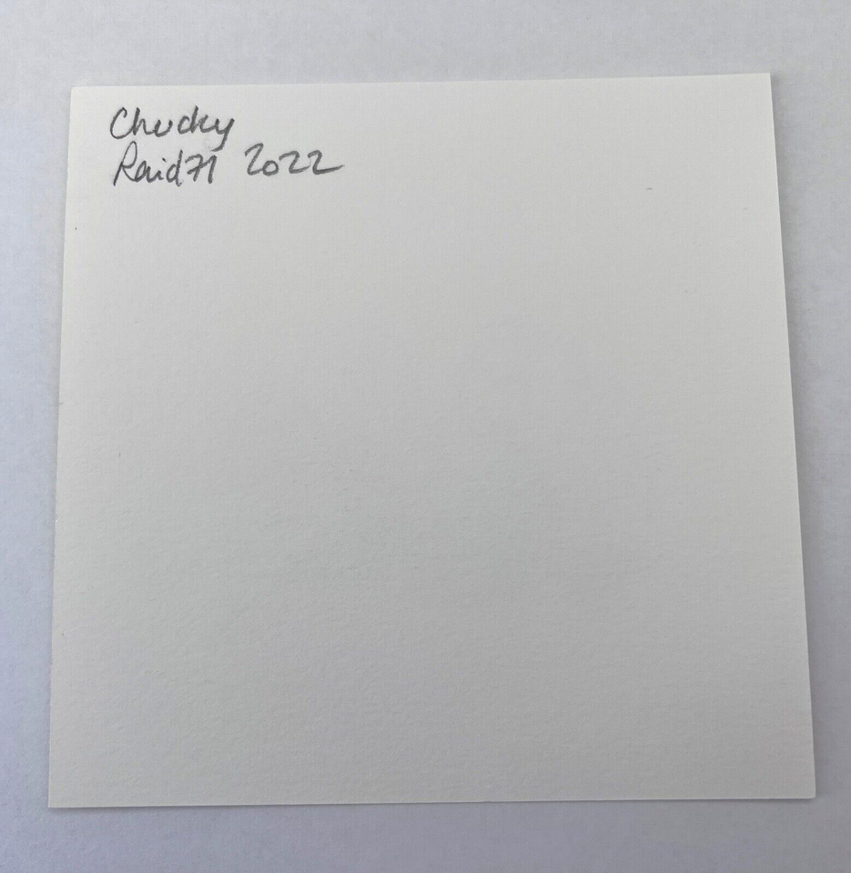 CHUCKY Horror Peanuts Charlie Brown Snoopy 5x5 SIGNED xx/253 Art Print ...