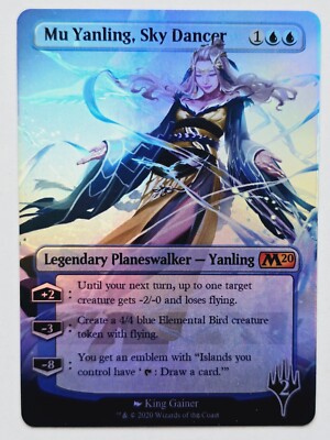 Mu Yanling, Sky Dancer By KG 01 Foil-Altered Art Custom Card ...
