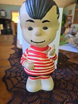 Vintage Peanuts Charlie Brown Linus Ceramic Statue 1950s design | eBay
