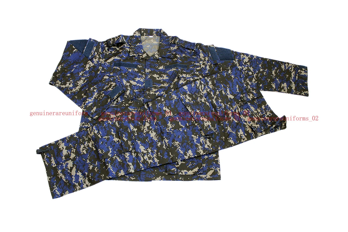 Blue Urban Digital Camo
