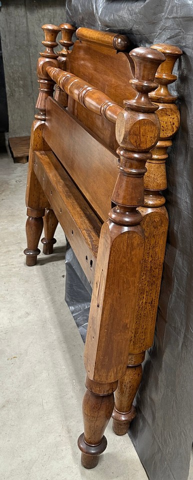 Late 18th/Early 19th C Antique Full Size Maple Rope Bed | eBay