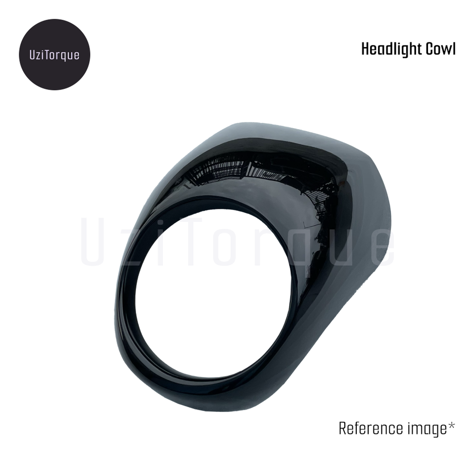 Headlight Cowl Fit For Royal Enfield Super Meteor 650 (Black) | eBay