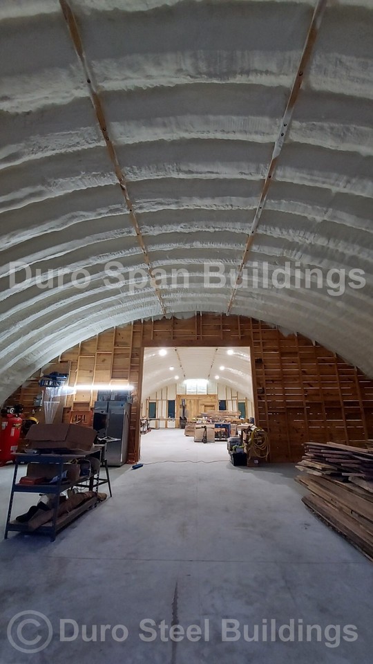 DuroSPAN Steel 40x30x18 Metal Barndominium Style Home Buildings Open ...