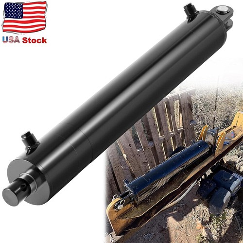 Log Splitter Hydraulic Cylinder 4.0" Bore x 24" Strokex 1.75" 3500PSI ...