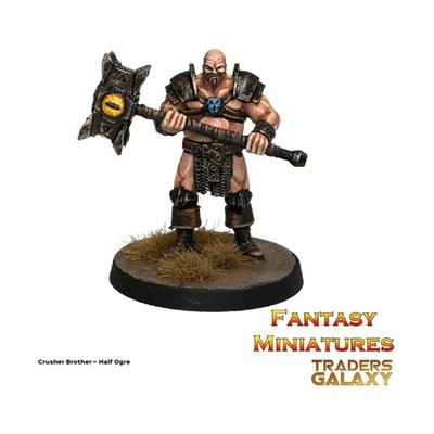 Trader's Galax Fantasy Minis Snake Cult 32m Half Ogre Crusher Brother Pack New | eBay