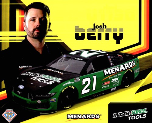 2025 JOSH BERRY "MASTER FORCE TOOLS / MENARDS" #21 NASCAR CUP SERIES ...