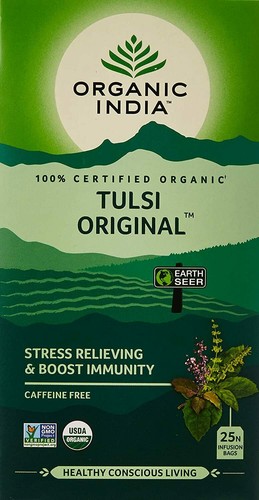 Organic India Tulsi Original Tea, 25 Infusion Tea Bags AU | eBay UK