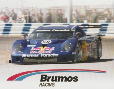 2004 Brumos Racing #58 Red Bull Porsche DP Grand Am Hero Card | eBay