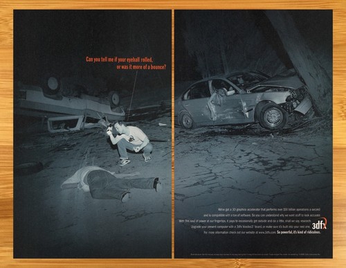 1999 3DFX Voodoo 3 Graphics Card Vintage Print Ad/Poster Retro PC ...