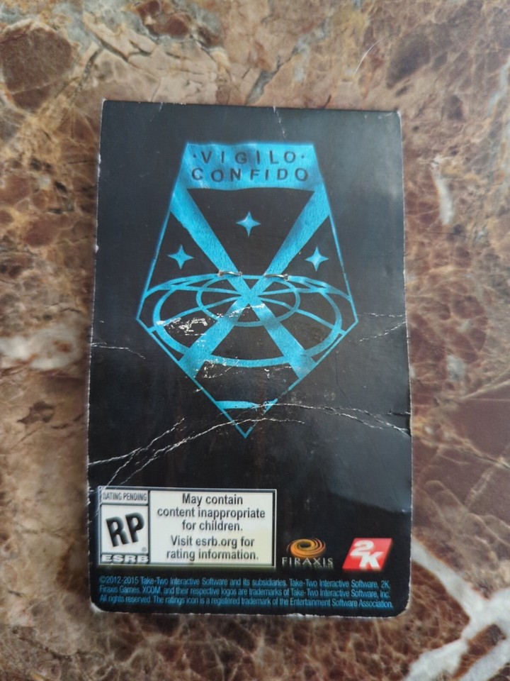 XCOM 2 "Vigilo Confido" Pin - Pre-Order Bonus - GameStop - 2015 - New ...