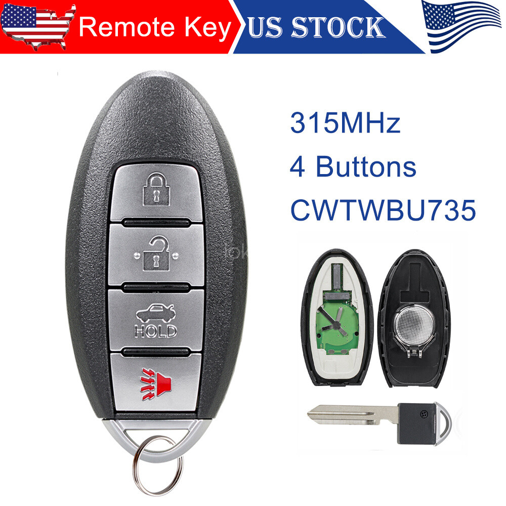 For 2007 2008 Nissan Maxima Key Fob Keyless Entry Car Remote CWTWBU735 ...