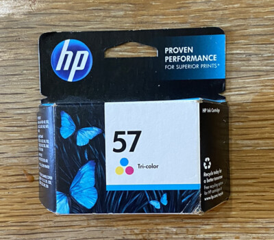 HP 57 Color Ink Cartridge NEW GENUINE expired 725184712340| eBay