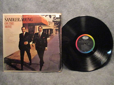 33 RPM LP Record Tony Sandler & Ralph Young On The Move Capitol Records ...