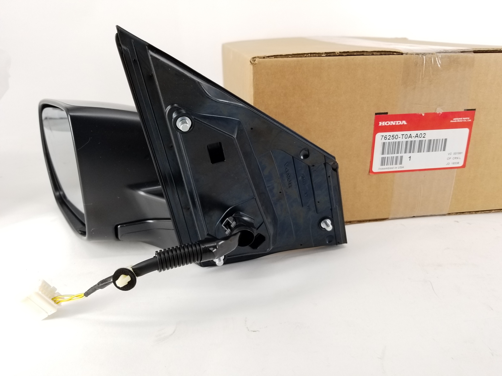 Genuine OEM Honda 76250-T0A-A02 Mirror Assembly Driver Side View 2012 ...
