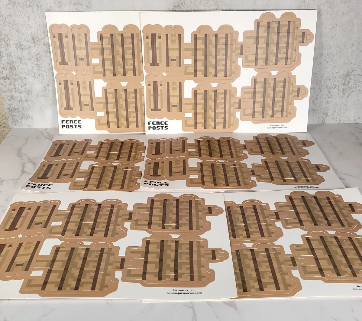 Minecraft Papercraft Blocks Wood