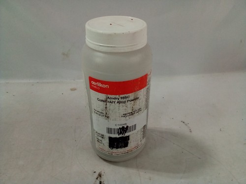 Oerlikon Metco Amdry 995C CoNiCrAIY Alloy Powder, 5 lb Part No. 1001061 ...