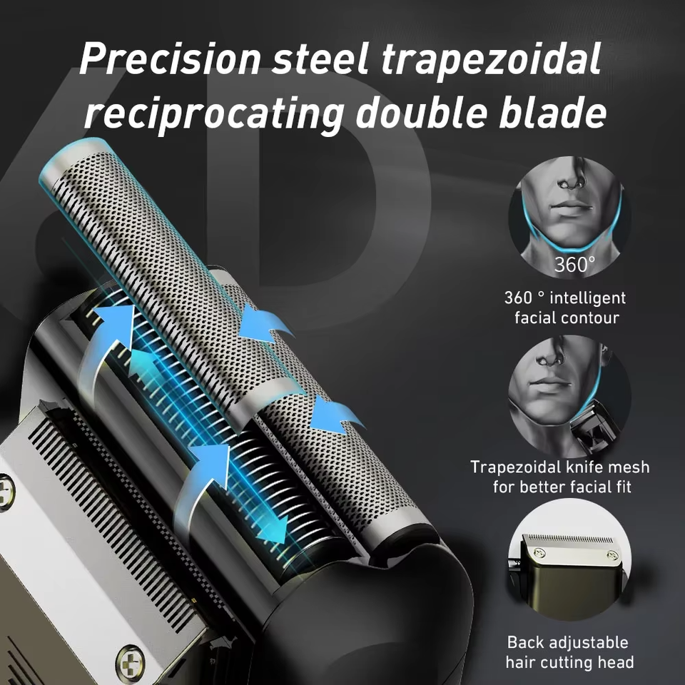 Electric Shaving Machine - Wireless Foil Shaver & Hair Cutting Razor ...