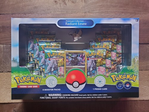 Pokemon Go TCG Radiant Eevee Premium Collection Box Set - New - SEALED ...