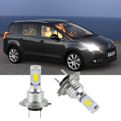 For PEUGEOT 5008 2009-2016 Xenon White Upgrade Kit LED Headlight Bulbs ...