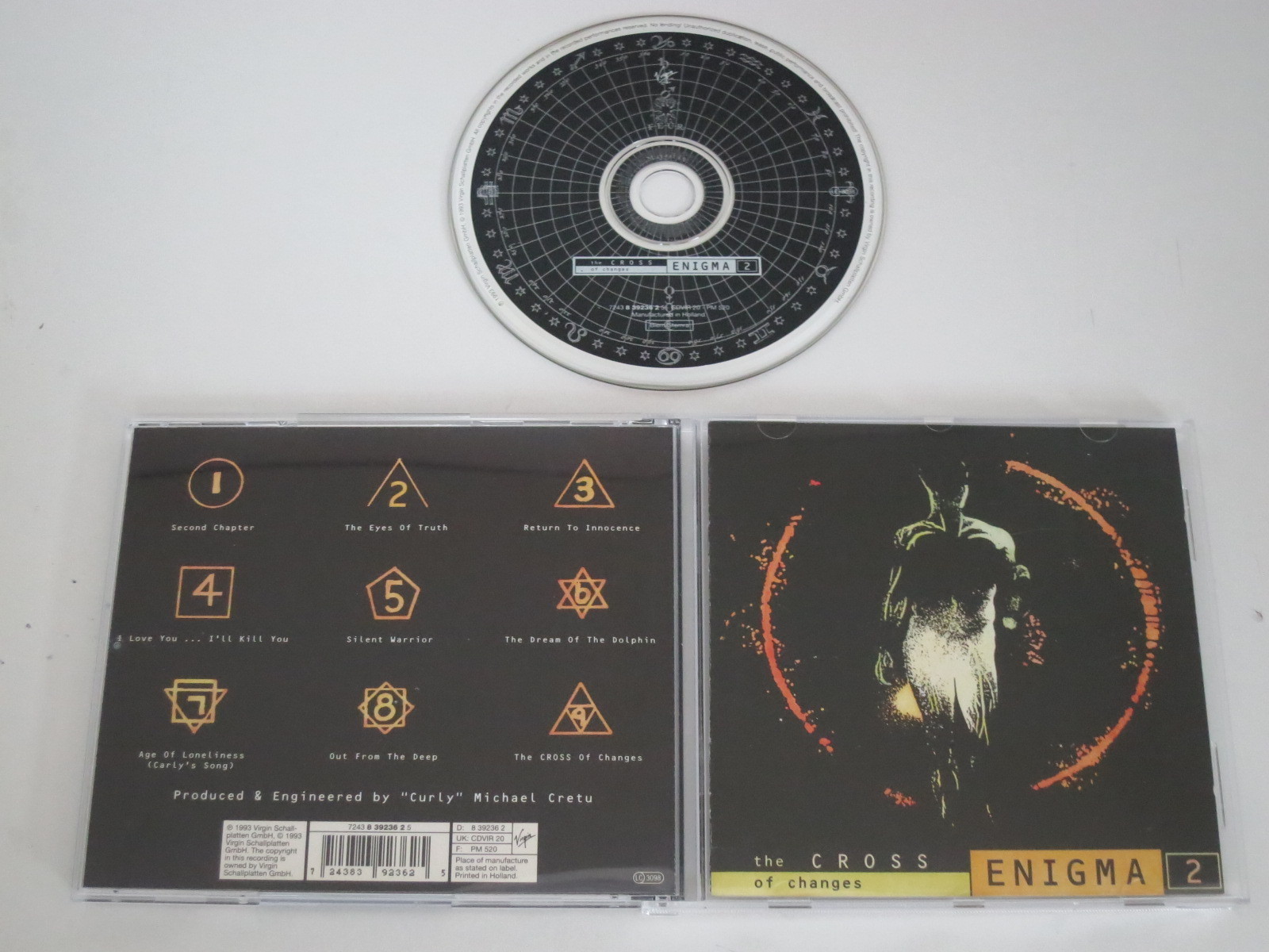 ENIGMA/2 THE CROSS OF CHANGES(VIRGIN 7243 8 39236 2 5/CDVIR 20/PM 520 ...