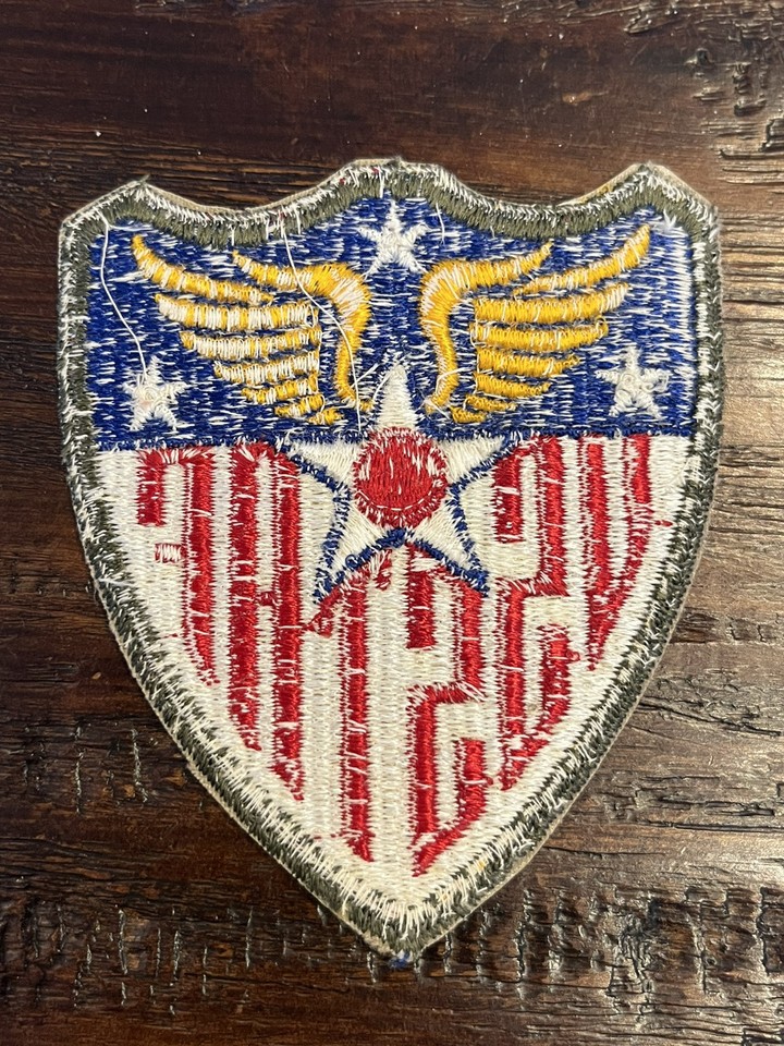 ORIGINAL PERIOD WWII WW2 USSTAF US ARMY AIR FORCE AIR CORPS PATCH FE CE ...