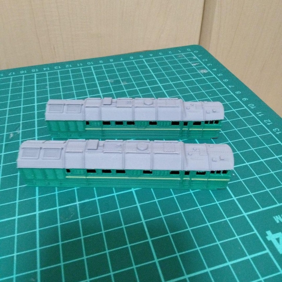 KATO 2TE116 Type Diesel Locomotive N Gauge 3D Printed Model Kit PLA ...