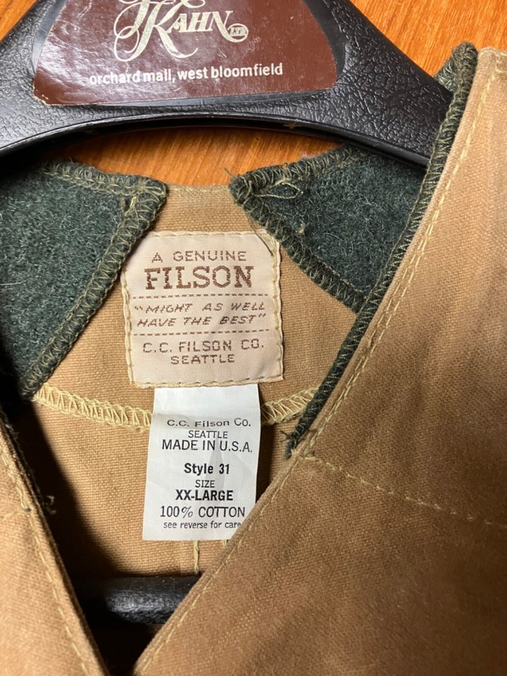 filson upland hunting vest | eBay