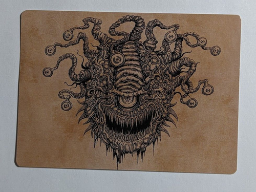 Baleful Beholder 68/81 Art Card MTG Art Card | eBay