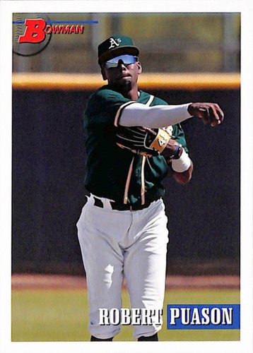 2021 Bowman Heritage #200 ROBERT PUASON Oakland Athletics | eBay