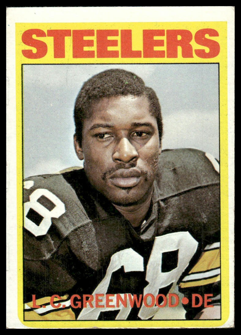 1972 Topps #101 L.C. Greenwood Pittsburgh Steelers Rookie | eBay