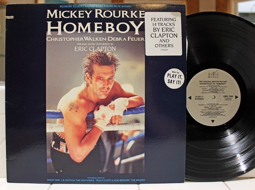 Rare Soundtrack LP - Homeboy - Eric Clapton - Virgin Records # 91241-1 ...