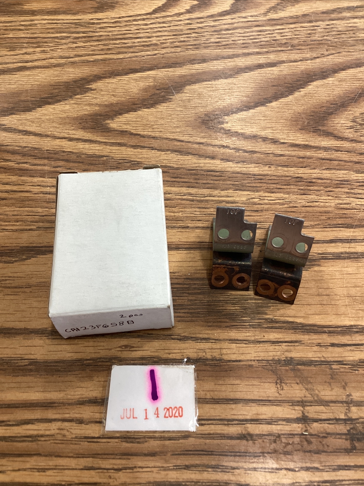 Lot Of 2 GE CR-123F658B Thermal Overload Relay Heater Element | eBay