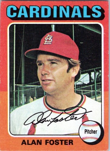 1975 Topps #296 Alan Foster St. Louis Cardinals VG | eBay