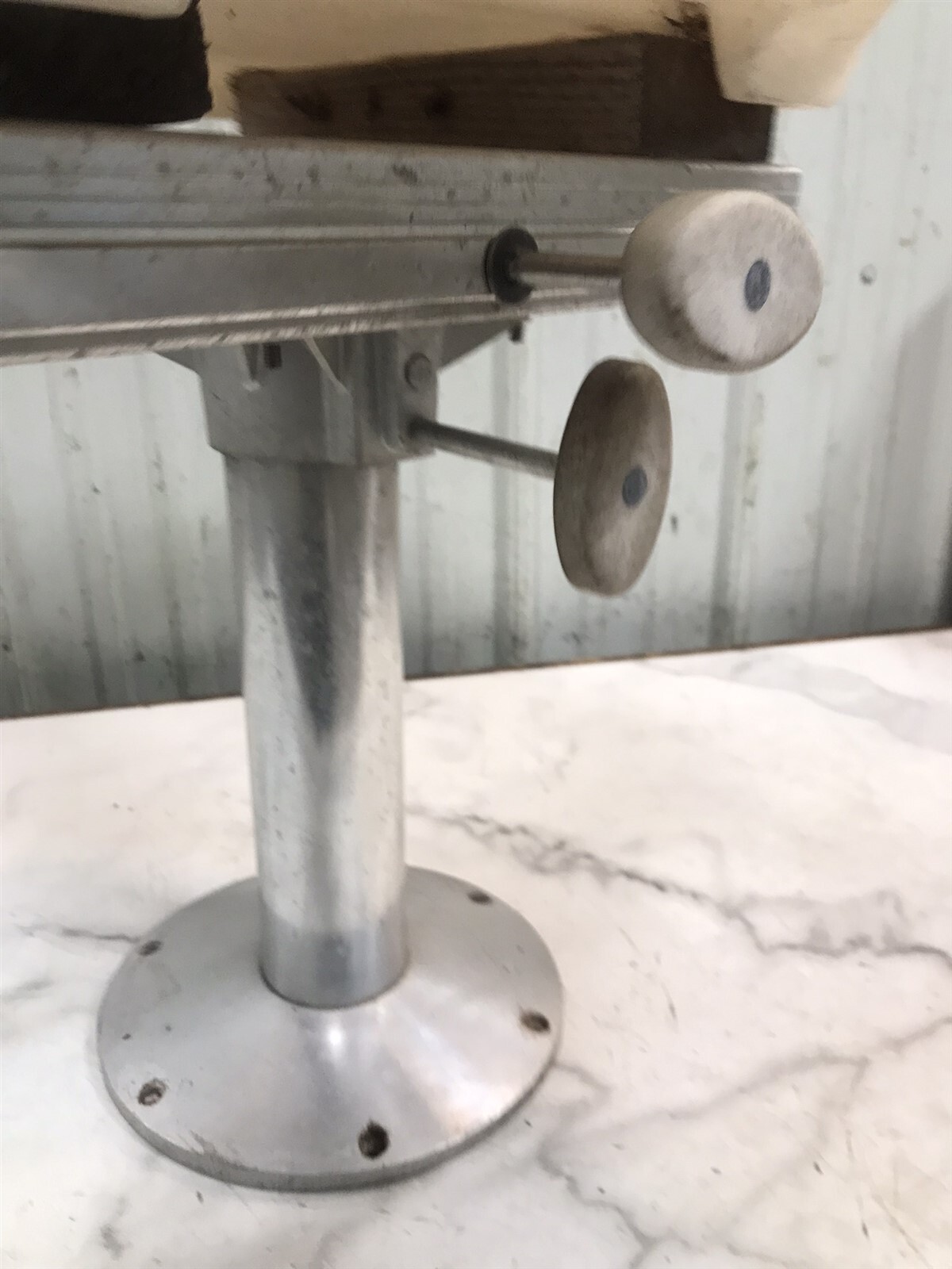 Boat captains chair seat with mount base pedestal adjustable | eBay