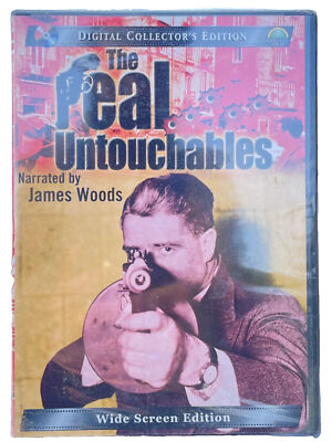 The Real Untouchables DVD The Learning Channel Narrated James Woods NEW ...