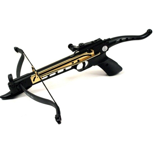 Tactical 80 LB ARCHERY HUNTING Gun SELF COCKING PISTOL CROSSBOW W ...