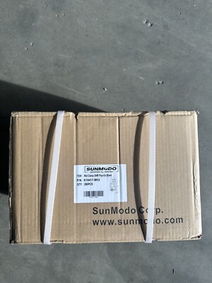 20-PACK SUNMODO K10417-BK3 SOLAR PANEL SMR POP-ON MID CLAMP Box Of 280 ...