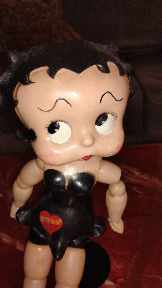 RARE BETTY BOOP VINTAGE 1930'S JOINTED DOLL BY FLEISCHER -Finest ...
