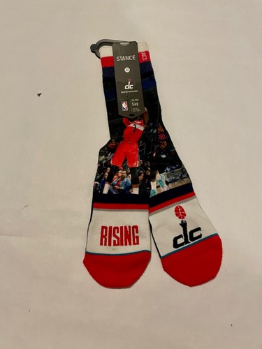 Stance WASHINGTON WIZARDS 548 Classic Crew Sock M 6-8.5 DC Rising Beal ...