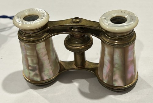Antique Chevalier Paris French Opera Glasses Theatre Binoculars Mother ...