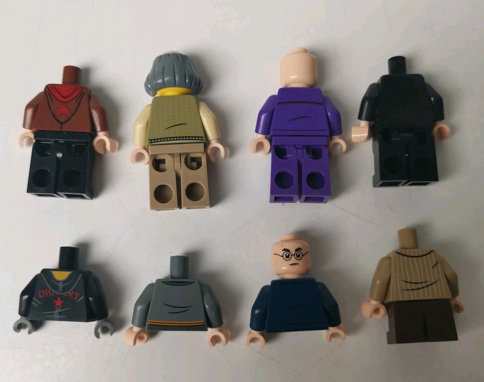 Lego Harry Potter Ernie Prang Lucius Malfoy Victor Krum Minifigures ...