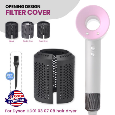Upgraded Outer Filter Cover For Dyson HD01 HD03 HD08 Hair Dryer Opening ...