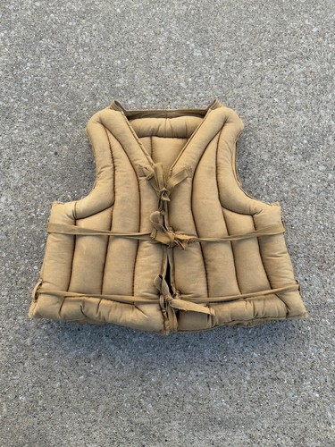 Vintage 1940's Life Jacket Preserver Java Kapok APCO Speed Boat Adult ...
