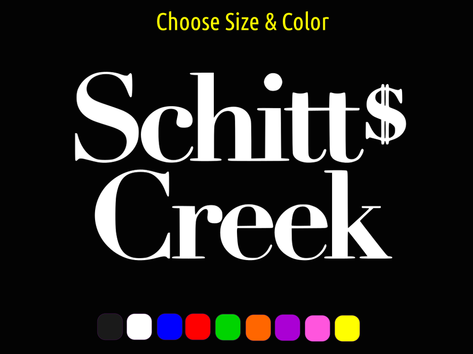SCHITT'S CREEK TV SHOW David Rose Pride Vinyl Window Sticker CHOOSE ...