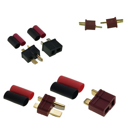 Deans, Mini Deans and Micro Deans Type T Plug RC Connectors UK Seller ...