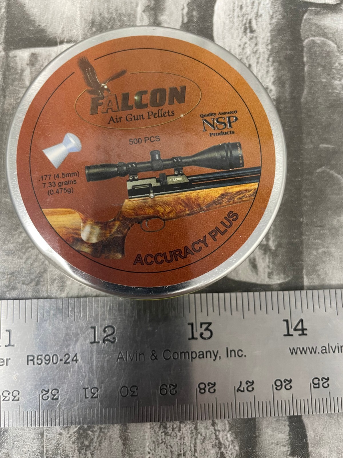 Air Arms Falcon .177 Cal 4.52mm 7.33 Grains Domed 500ct for sale online ...