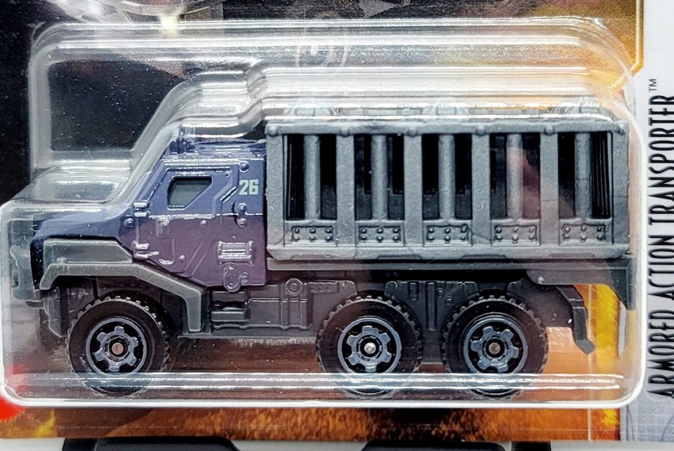 2021 Matchbox Jurassic World Armored Action Transporter Toy Truck New ...