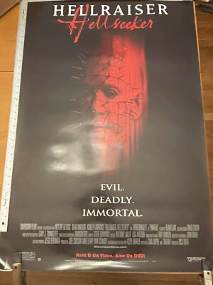HELLRAISER HELLSEEKER RARE NEW ORIGINAL MOVIE POSTER *READ DESCRIPTION ...
