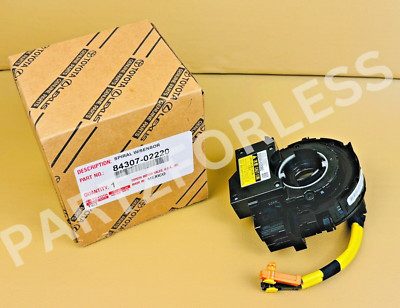 84307-02220 TOYOTA GENUINE CABLE SUB-ASSY, SPIRAL W/SENSOR 8430702220 ...
