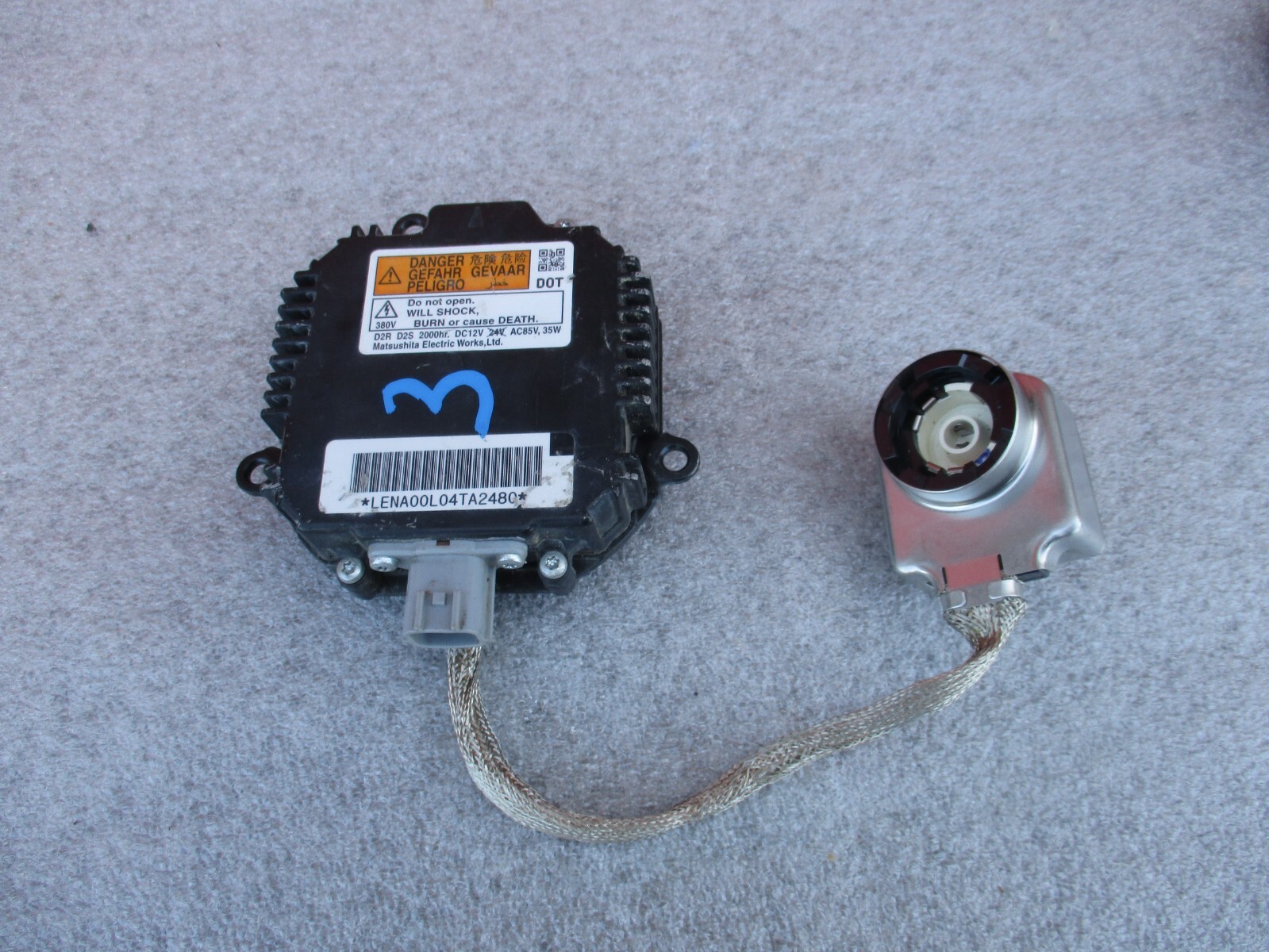 2009 2010 2011 2012 2013 2014 Nissan Maxima Headlight ballast w ...